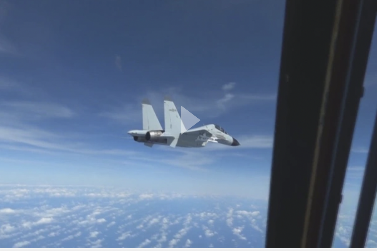 Video: Chinese jet carries out 'unsafe maneuver' near US aircraft ...