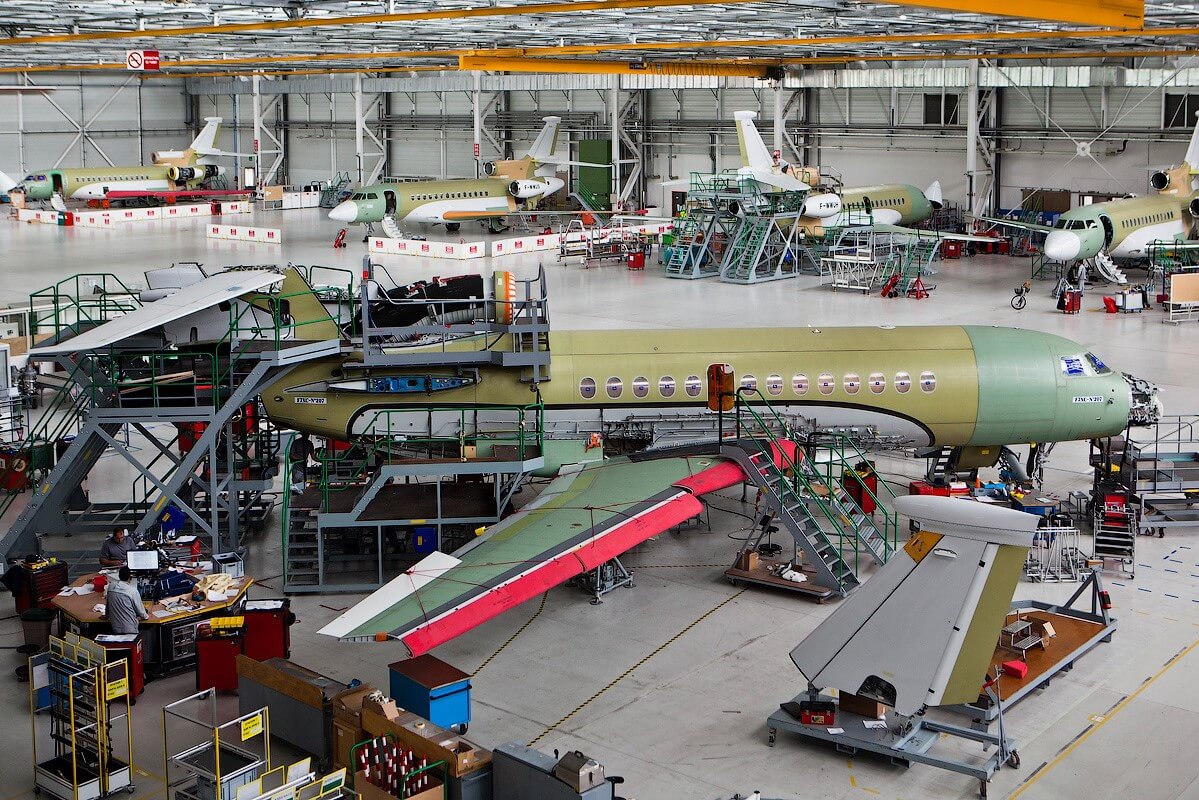 Dassault Aviation: lower deliveries and orders in 2023