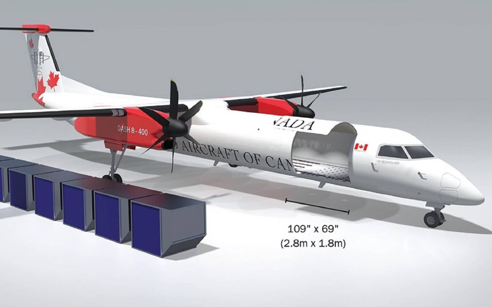 De Havilland launches three cargo conversion options for Dash 8-400 ...