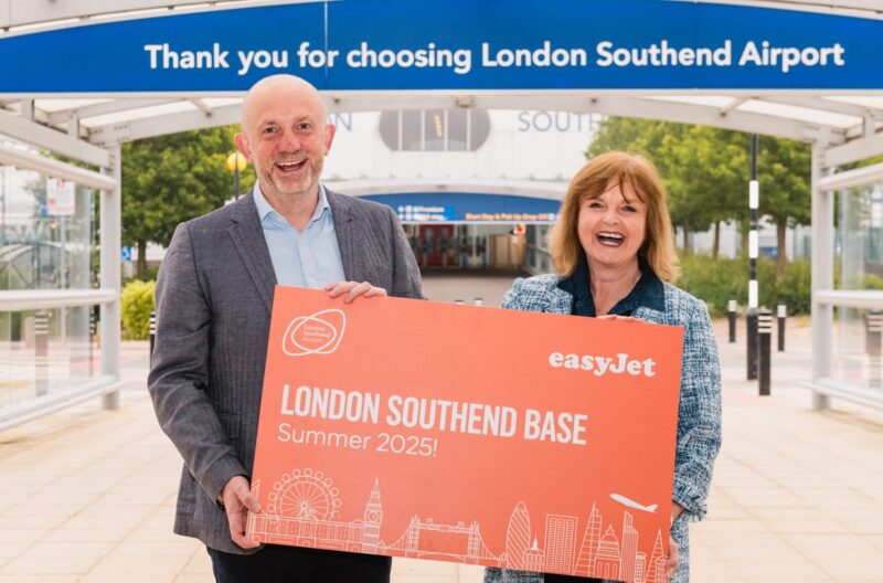 easyJet CEO stepping down and a new Southend Airport base