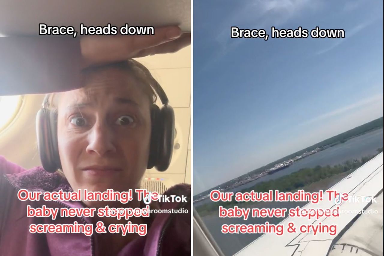 Emergency landing scene inside an aircraft: video - AeroTime