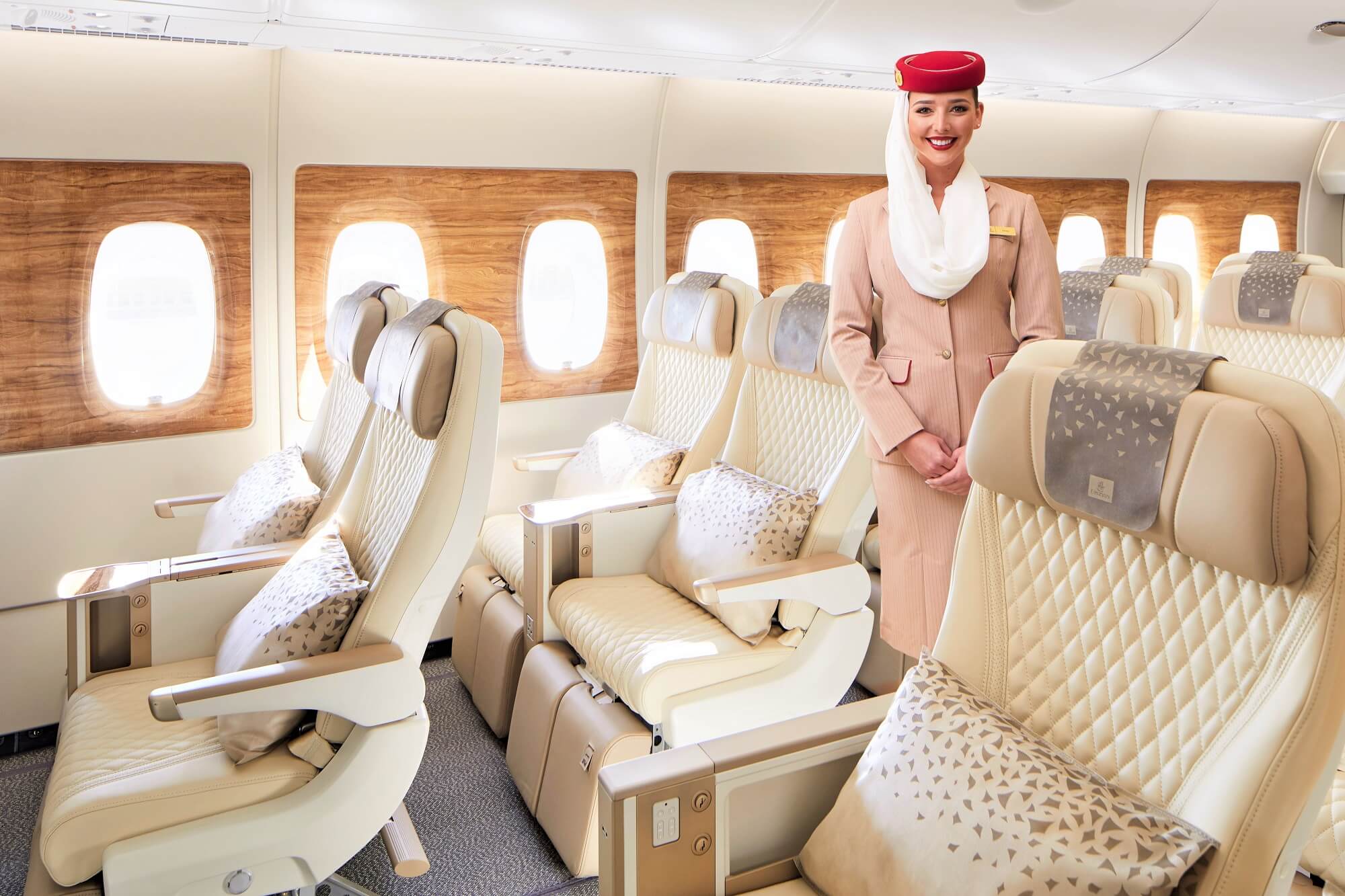Airbus A380 Emirates Interior First Class