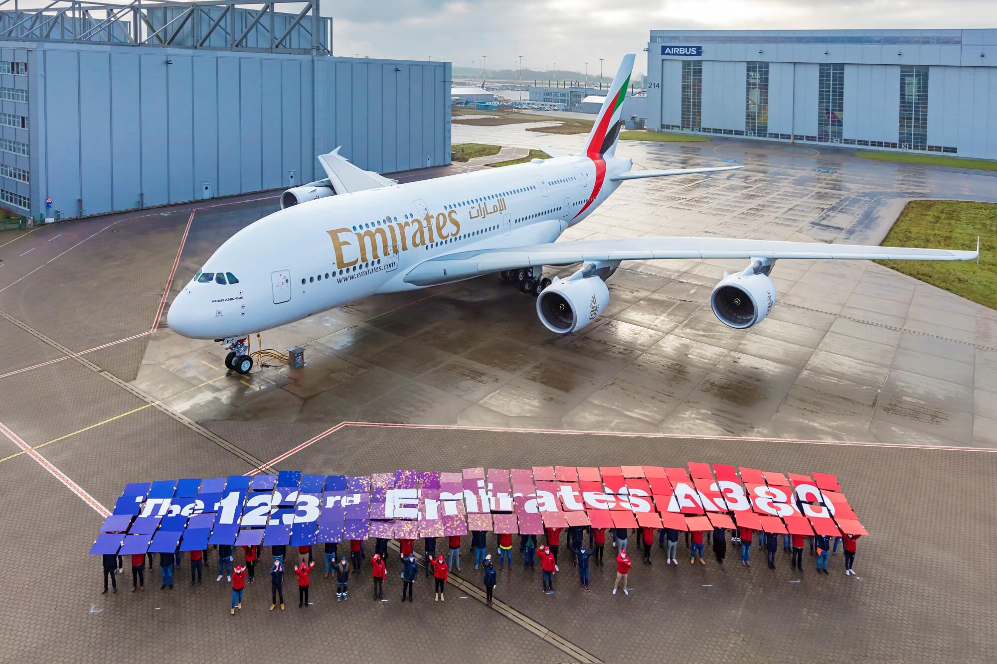 Emirates receives final A380 manufactured by Airbus - AeroTime