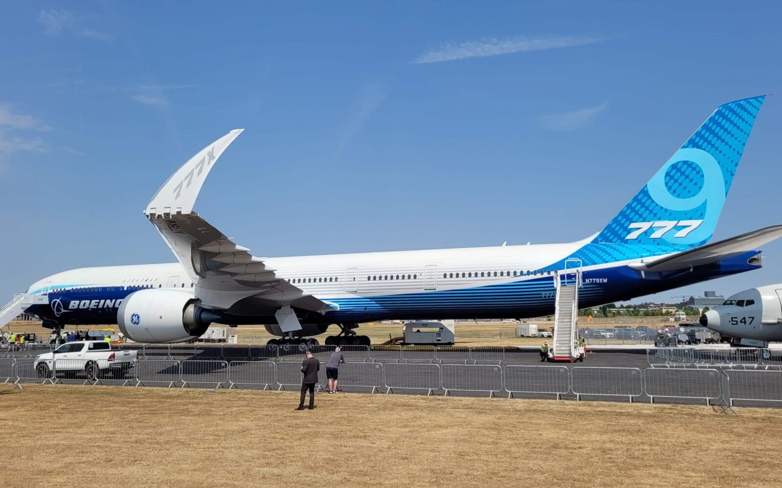 Just how big is the Boeing 777X? AeroTime gets up close at Farnborough ...