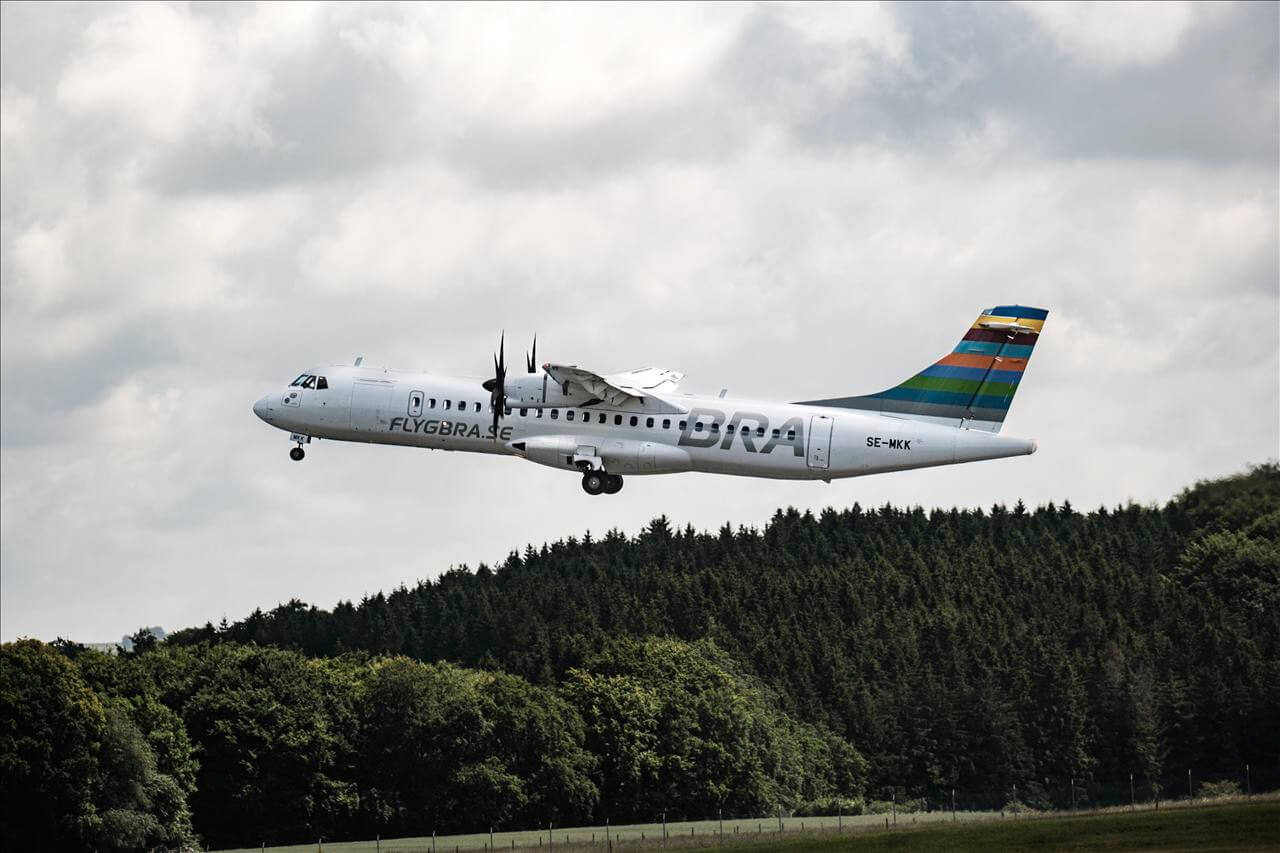 ATR completes first flight of 100% SAF-powered regional aircraft - AeroTime