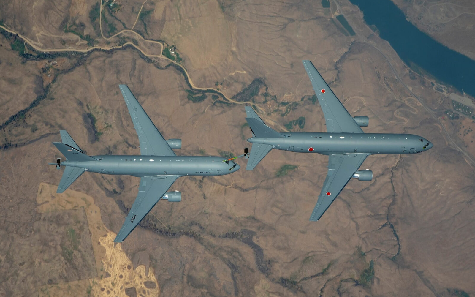 Japanese Boeing KC-46A Pegasus completes first refueling flight - AeroTime