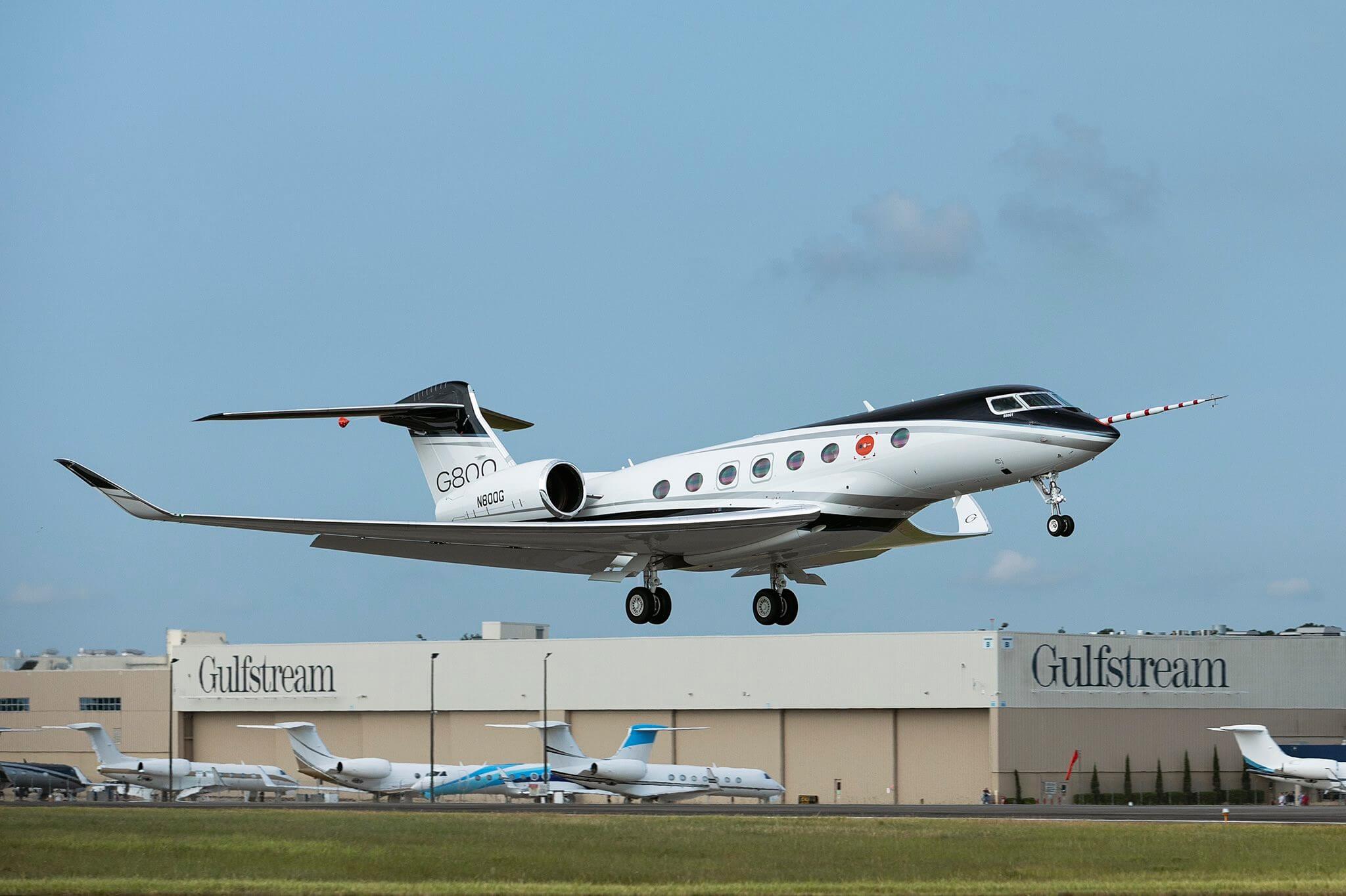 Gulfstream G800 business jet performs first flight - AeroTime