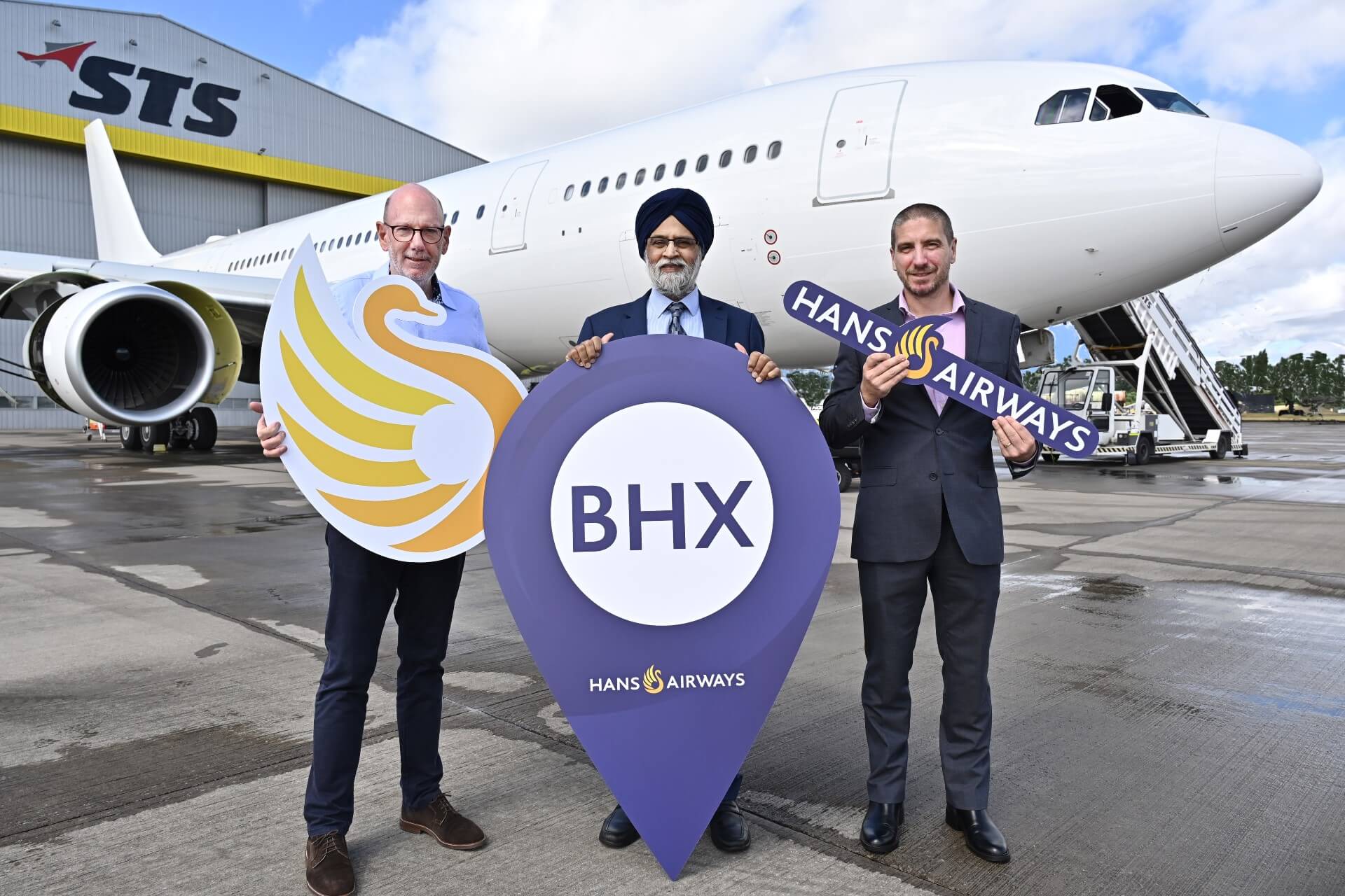 Hans Airways’ first A330 arrives in UK, ahead of launch of India ...