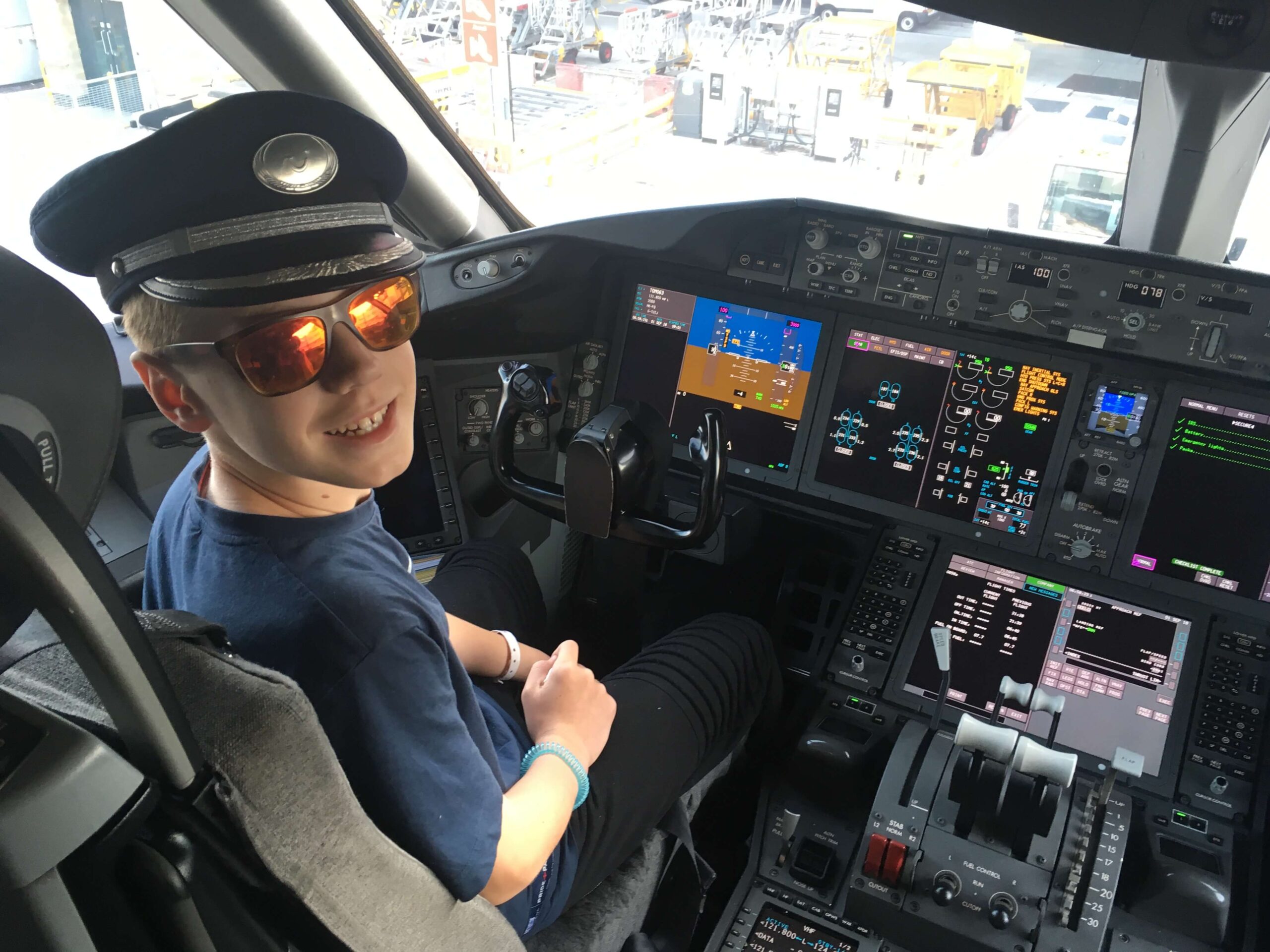 Young Airline Pilot