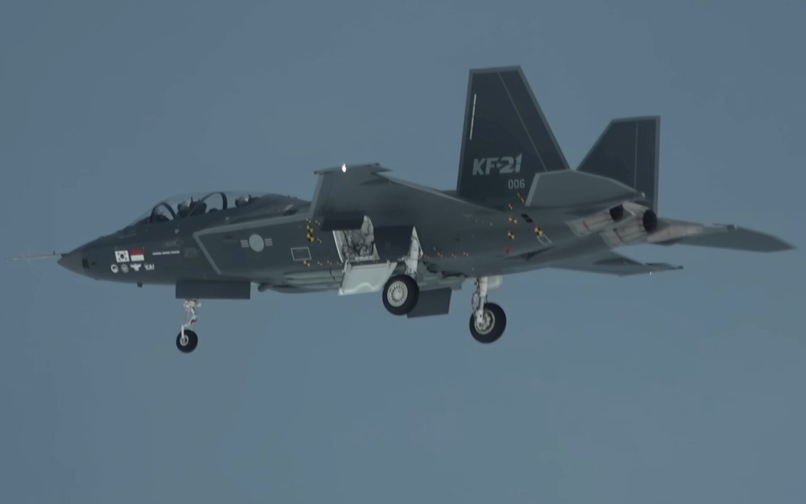 South Korea’s final KF-21 prototype completes first flight: video