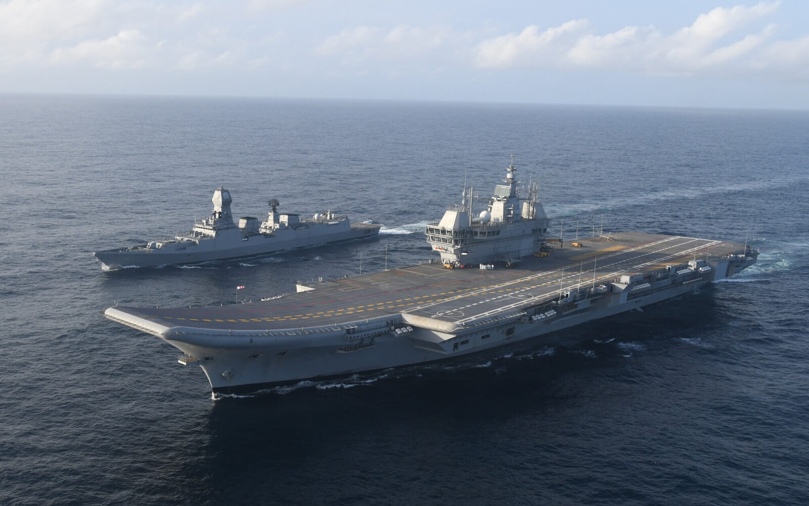 Indian Navy takes delivery of first indigenous aircraft carrier INS ...