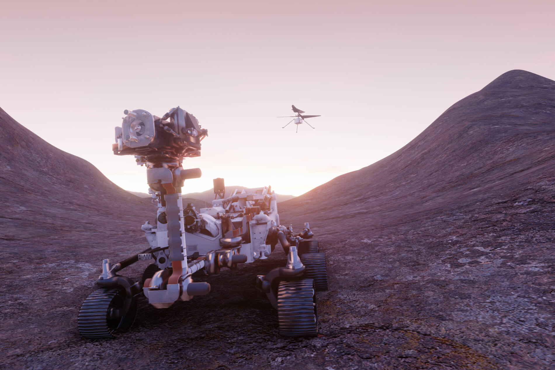 First video from Mars Perseverance successful landing - AeroTime