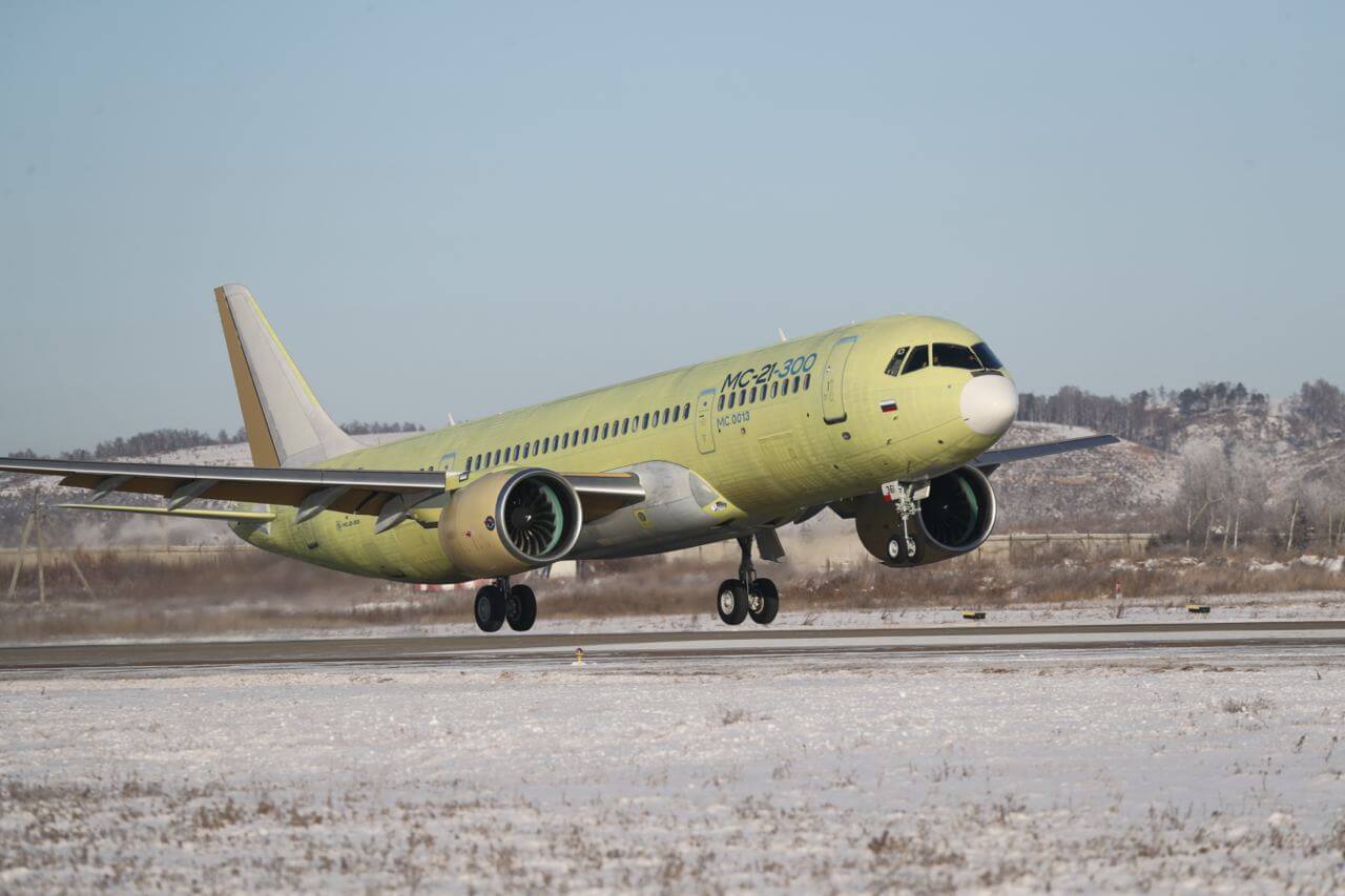 Russia to exclusively use domestic engines for its Irkut MC-21 jet ...