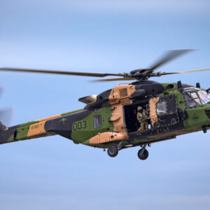 Australian NH-90 helicopter crashed into the sea