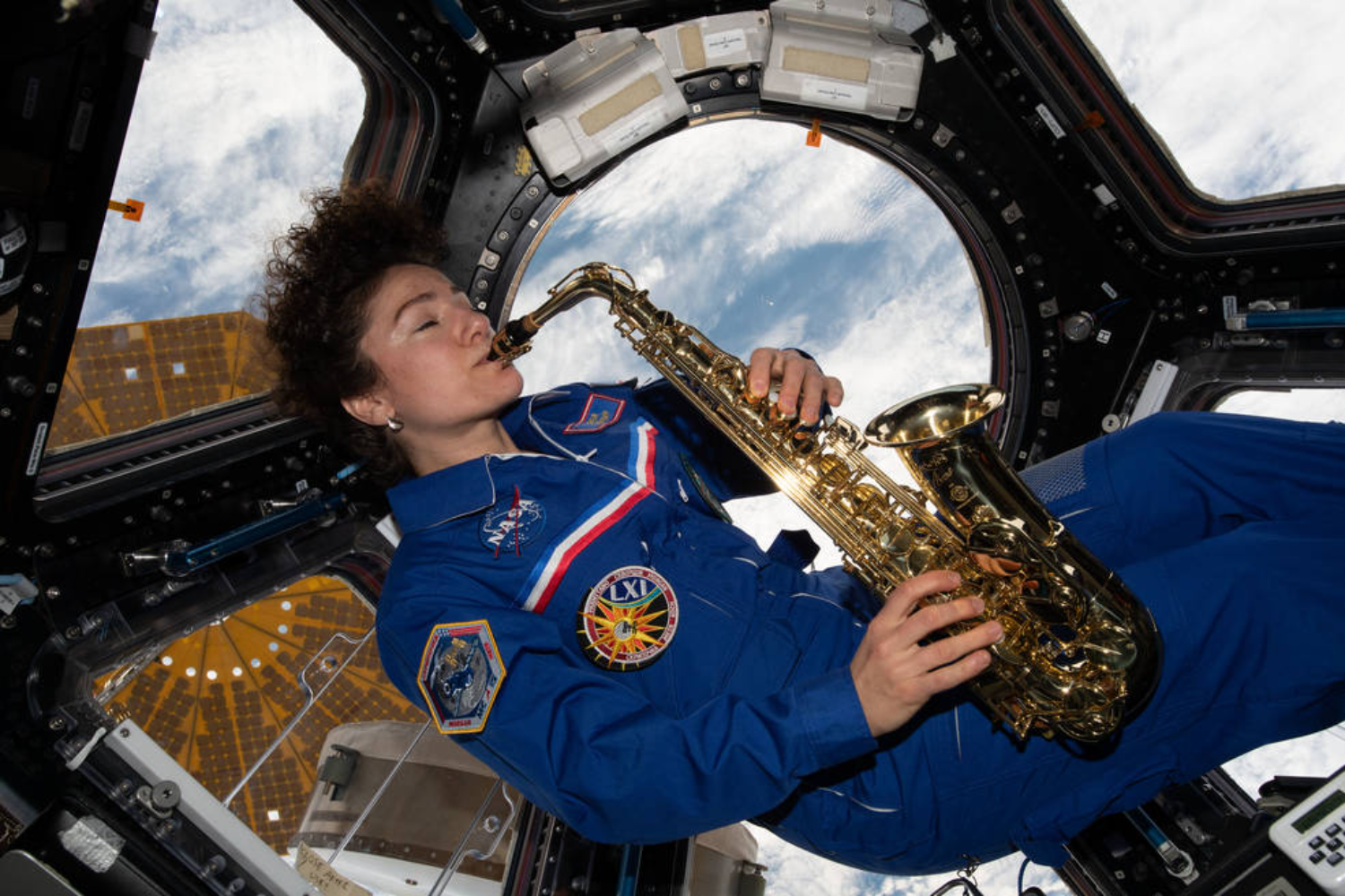 Music in space: from Jingle Bells to microgravity instruments