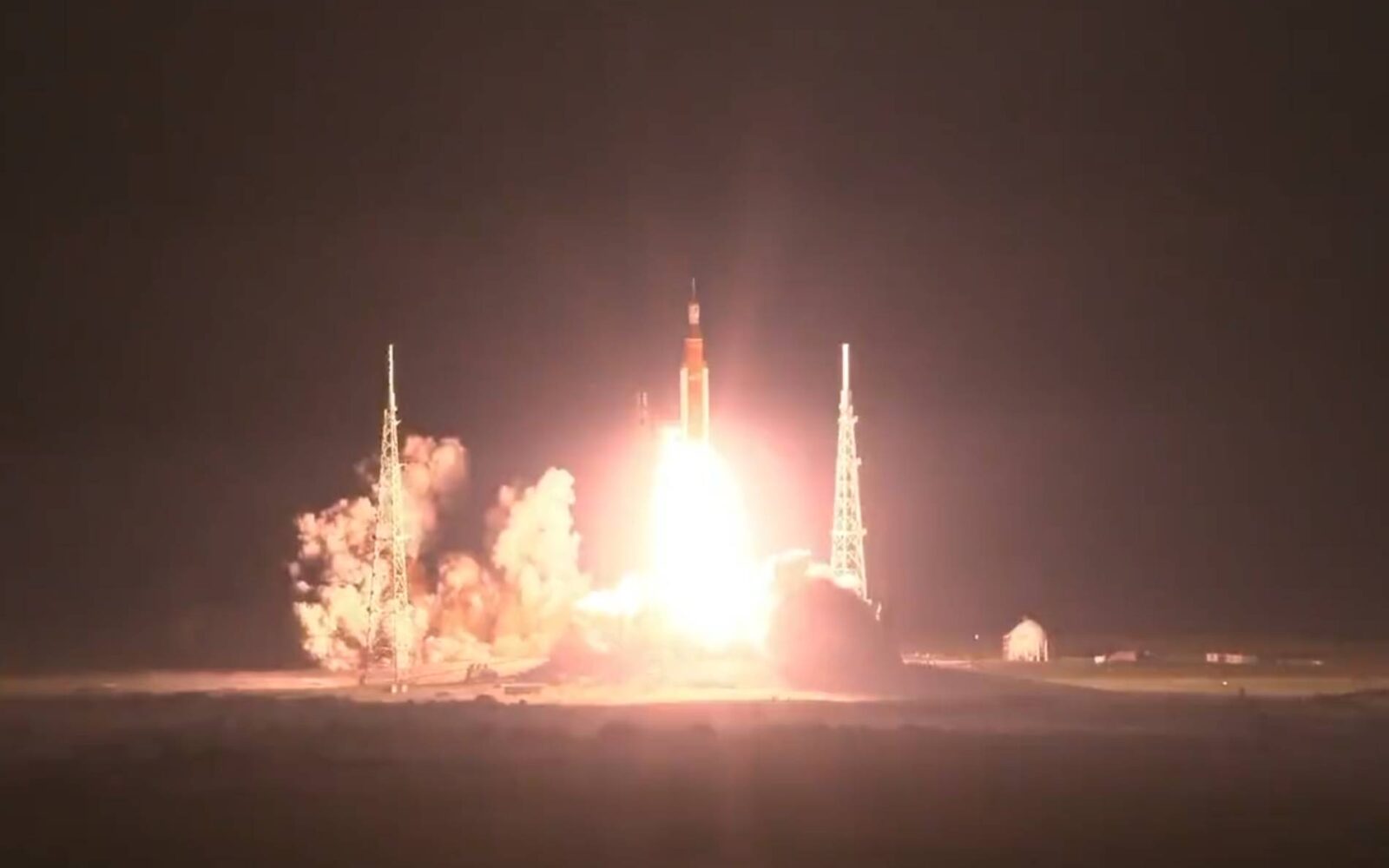 World’s most powerful rocket SLS blasts off with NASA’s Artemis I ...