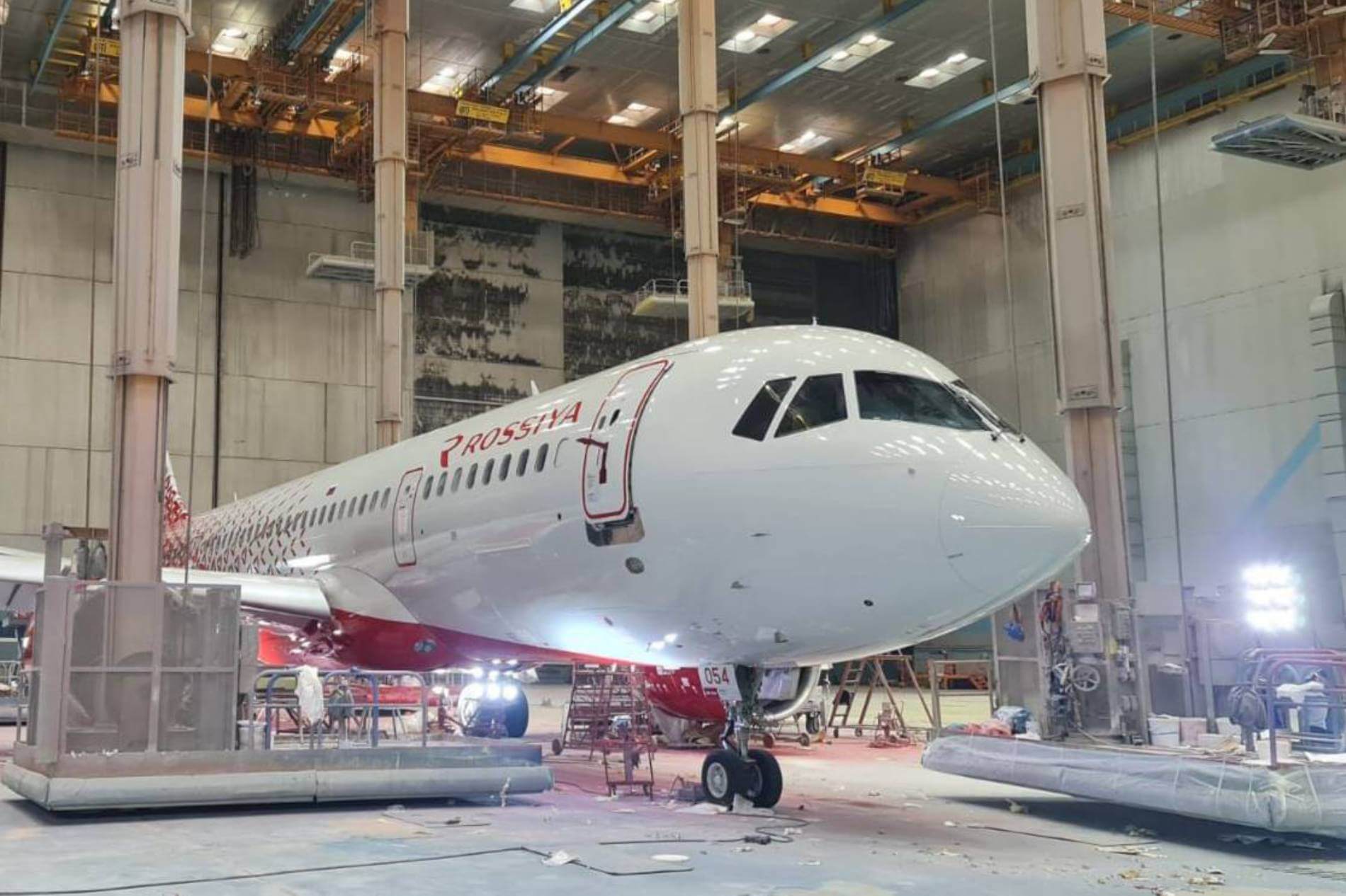 Ahead of schedule? Russia’s first MC-21 receives Rossiya livery - AeroTime
