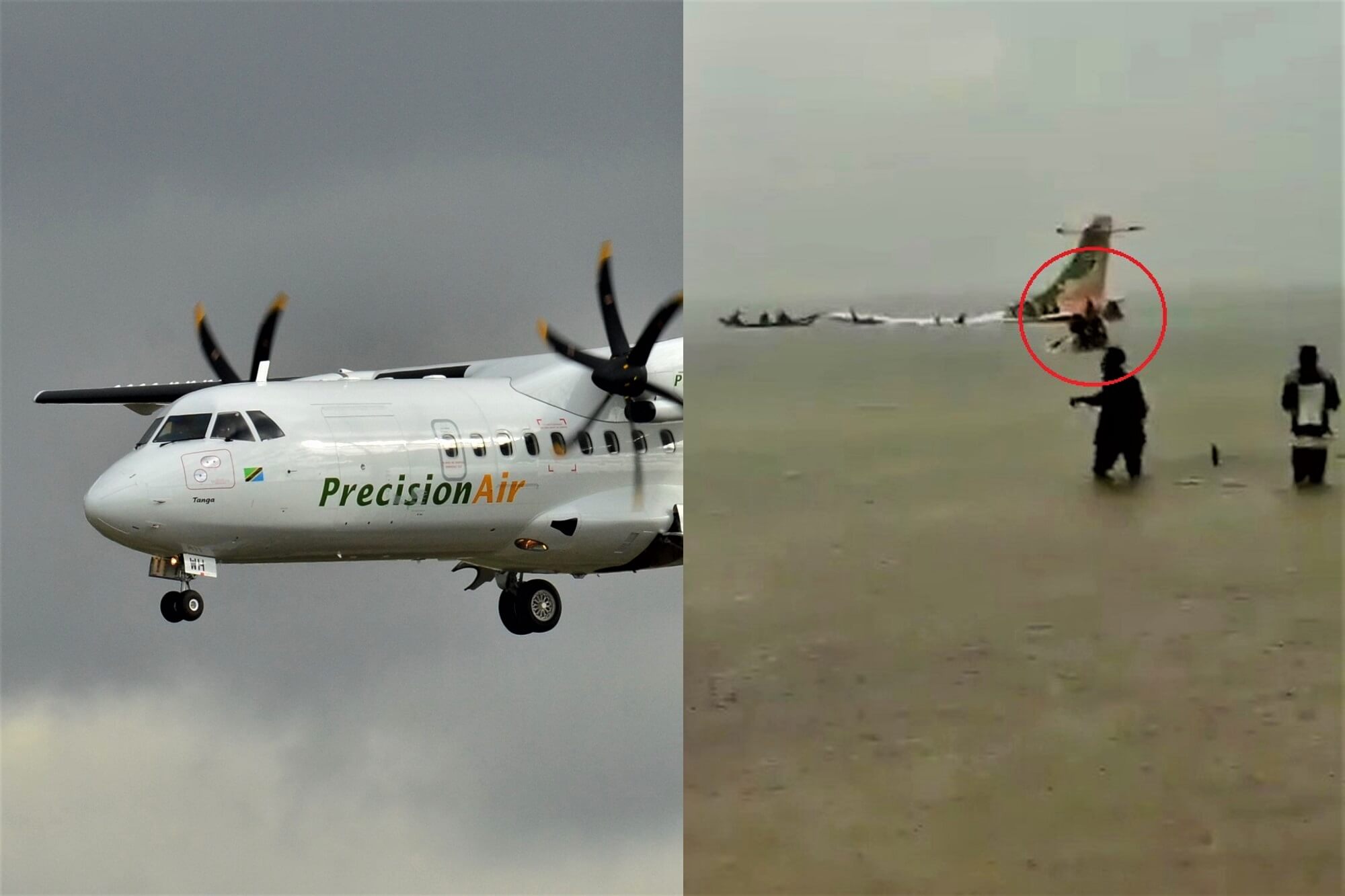 Precision Air ATR42 crashes into Lake Victoria: video - AeroTime