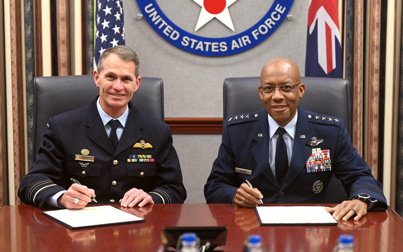 RAAF and US Air Force sign Joint Vision Statement, strengthening ...