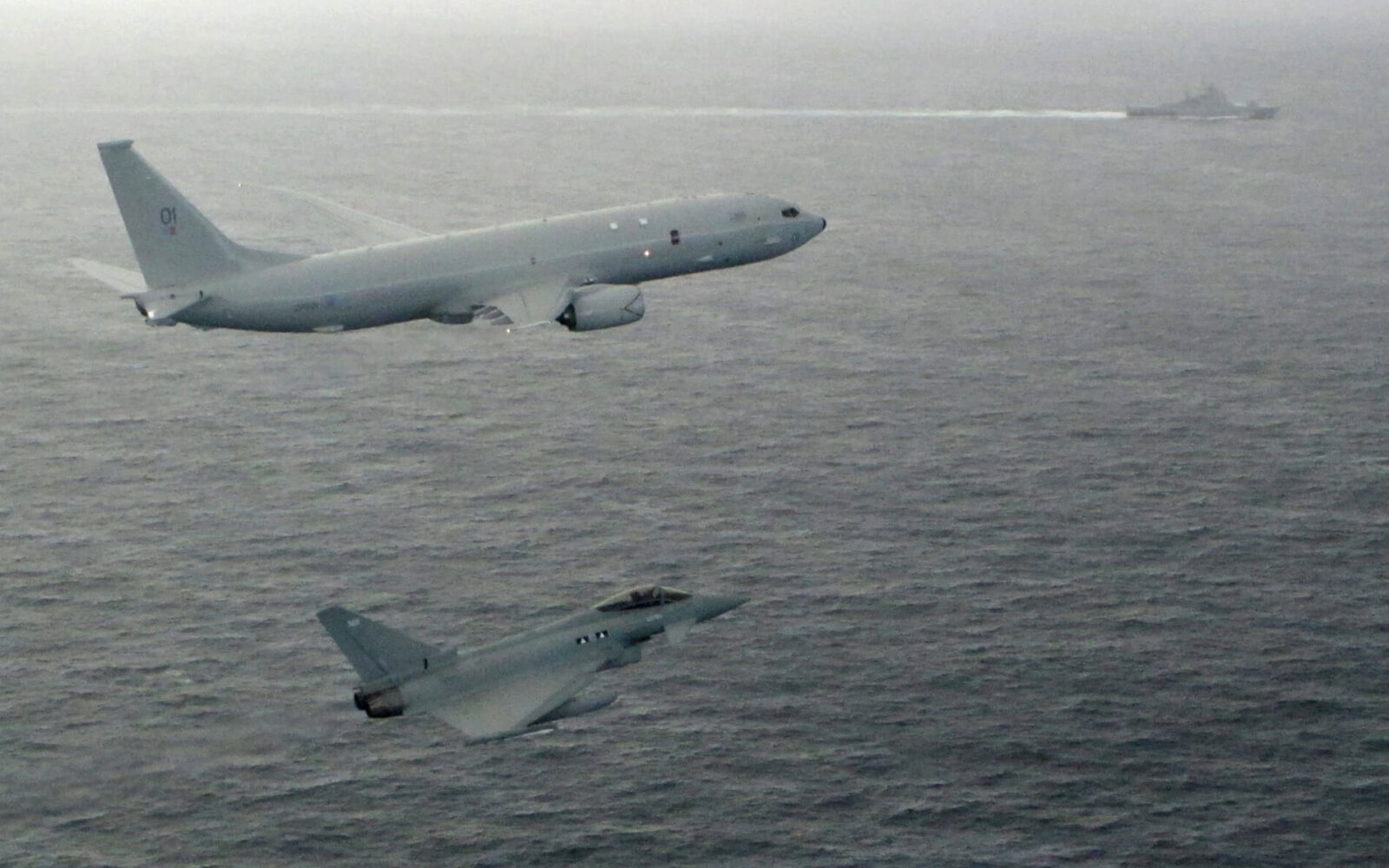 RAF P-8 Poseidon monitors Russian warship for maiden mission - AeroTime