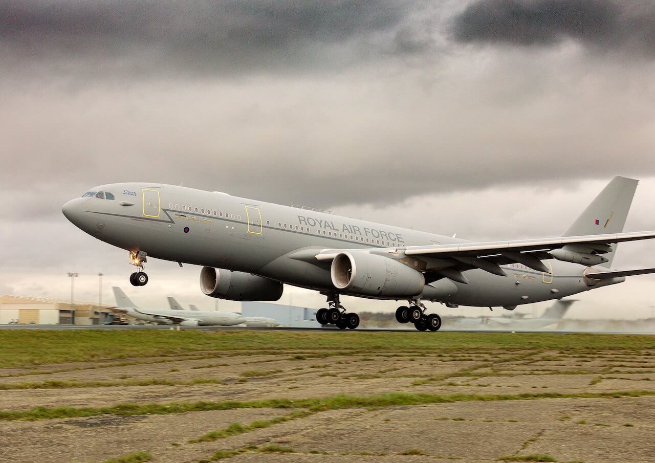 Royal Air Force and Airbus complete first military transporter flight ...