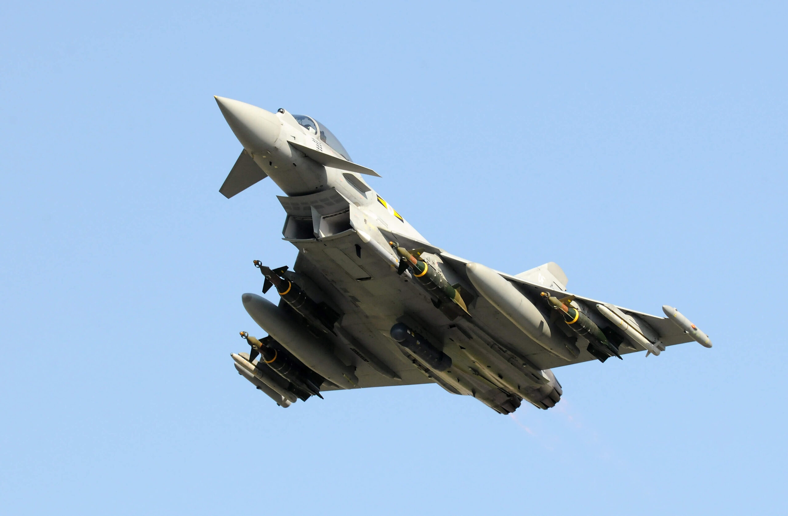 RAF Typhoon targeting pod falls in Yorkshire field