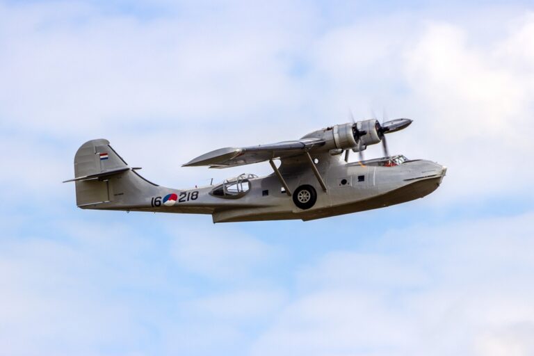 Europe’s last Catalina flying boat remains an air show favorite