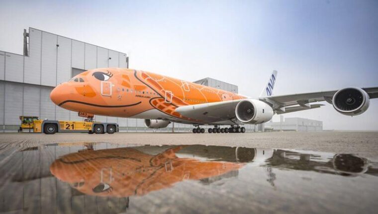 Airbus shows third & final ANA’s Green Sea Turtle A380 - AeroTime