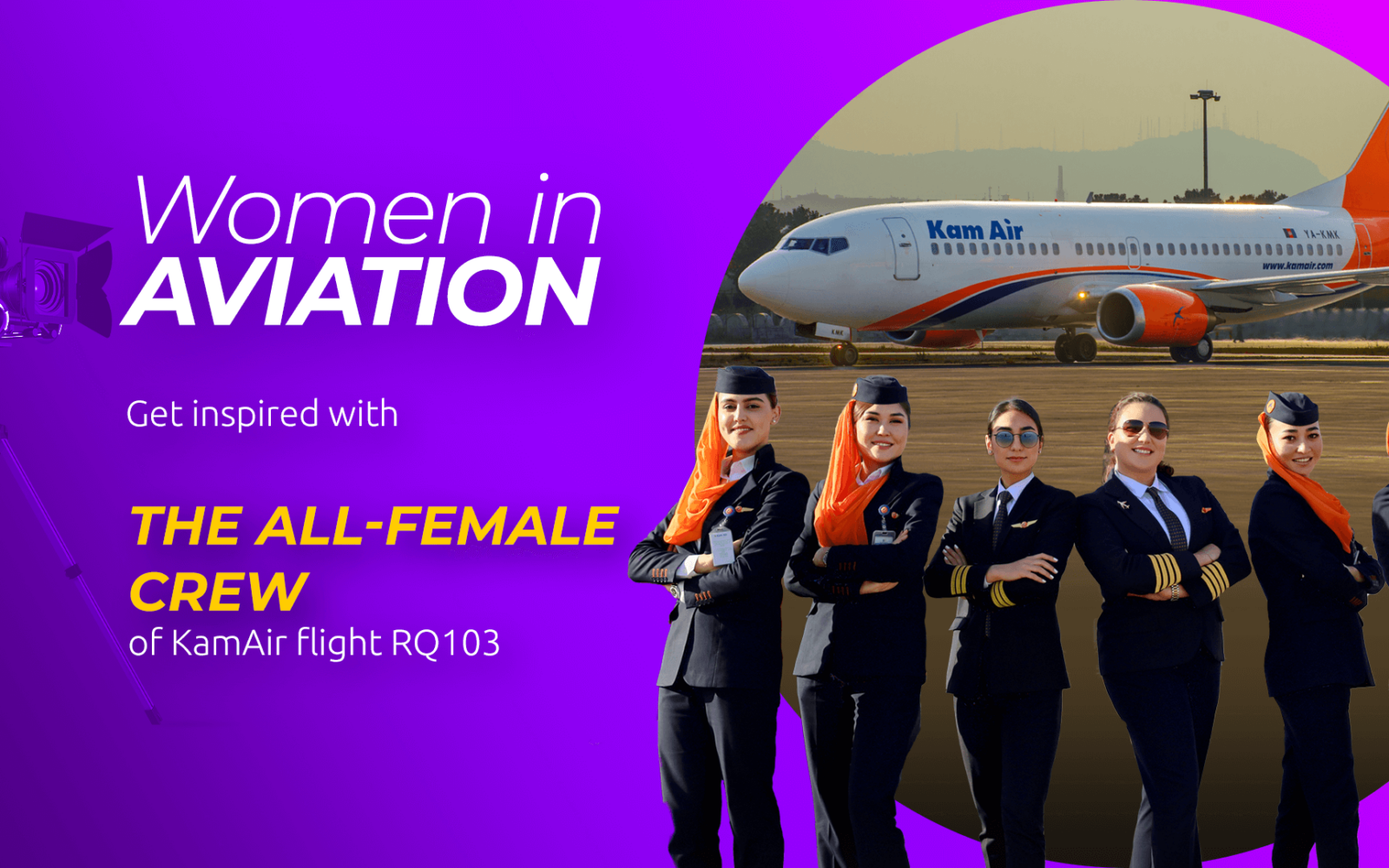 Kam Air crew & YouTuber Josh Cahill receive AeroTime Aviation ...