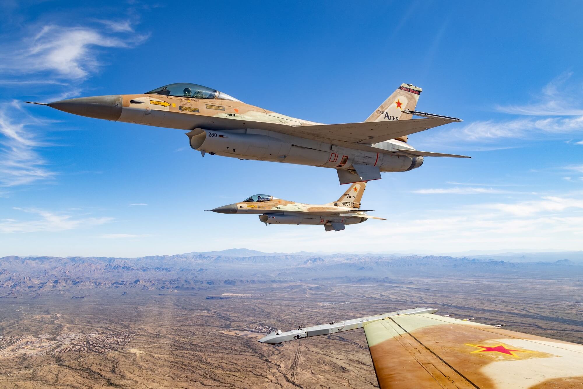 Top Aces to train USAF F-35A, F-22 fighter pilots using F-16 aggressor fleet - AeroTime