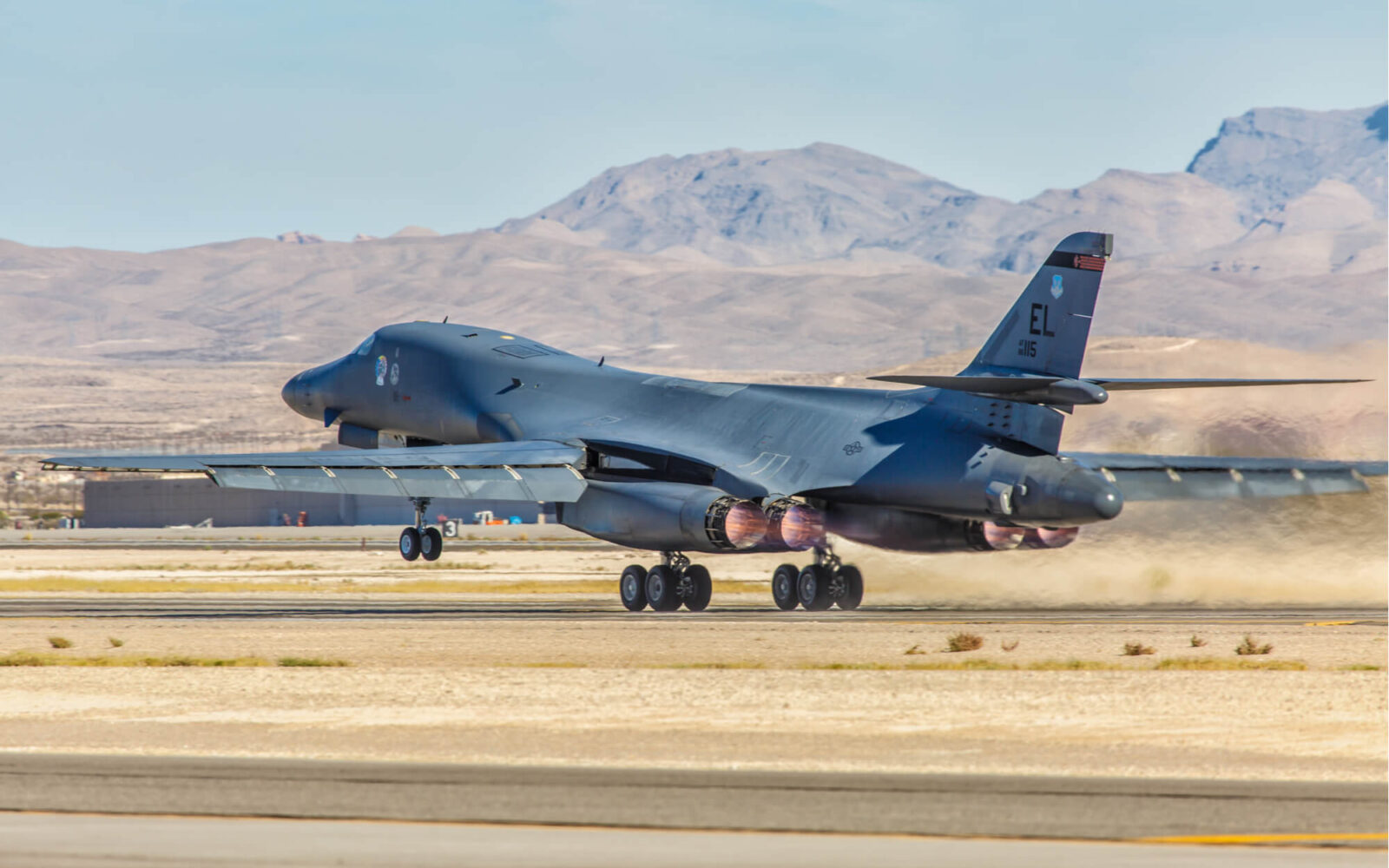 USAF flies B-1B bomber in joint exercises with allies over Middle East ...