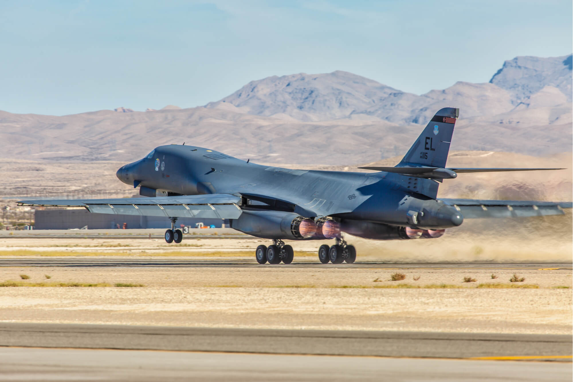 USAF flies B-1B bomber in joint exercises with allies over Middle East ...