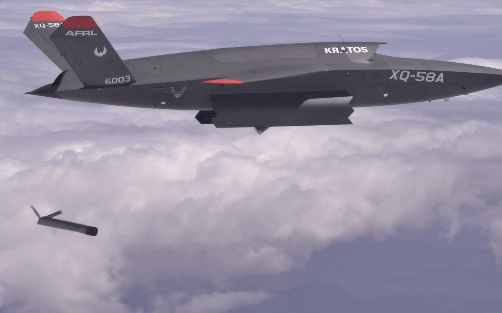 Droneception: XQ-58A Valkyrie launches drone from weapons bay - AeroTime