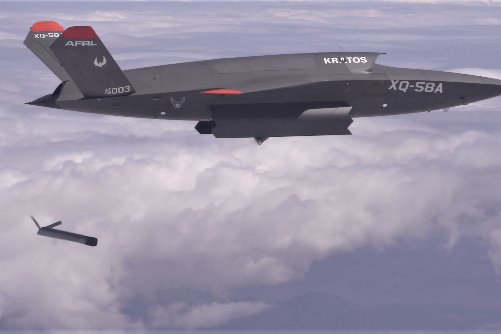 Droneception: XQ-58A Valkyrie launches drone from weapons bay - AeroTime