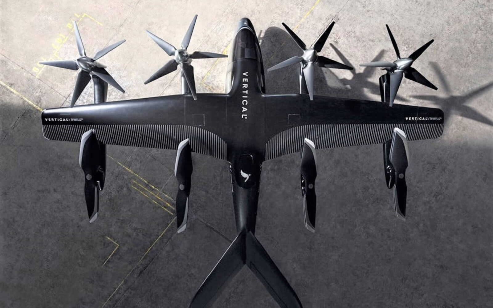 Vertical Aerospace’s VX4 all-electric air taxi performs first tethered ...